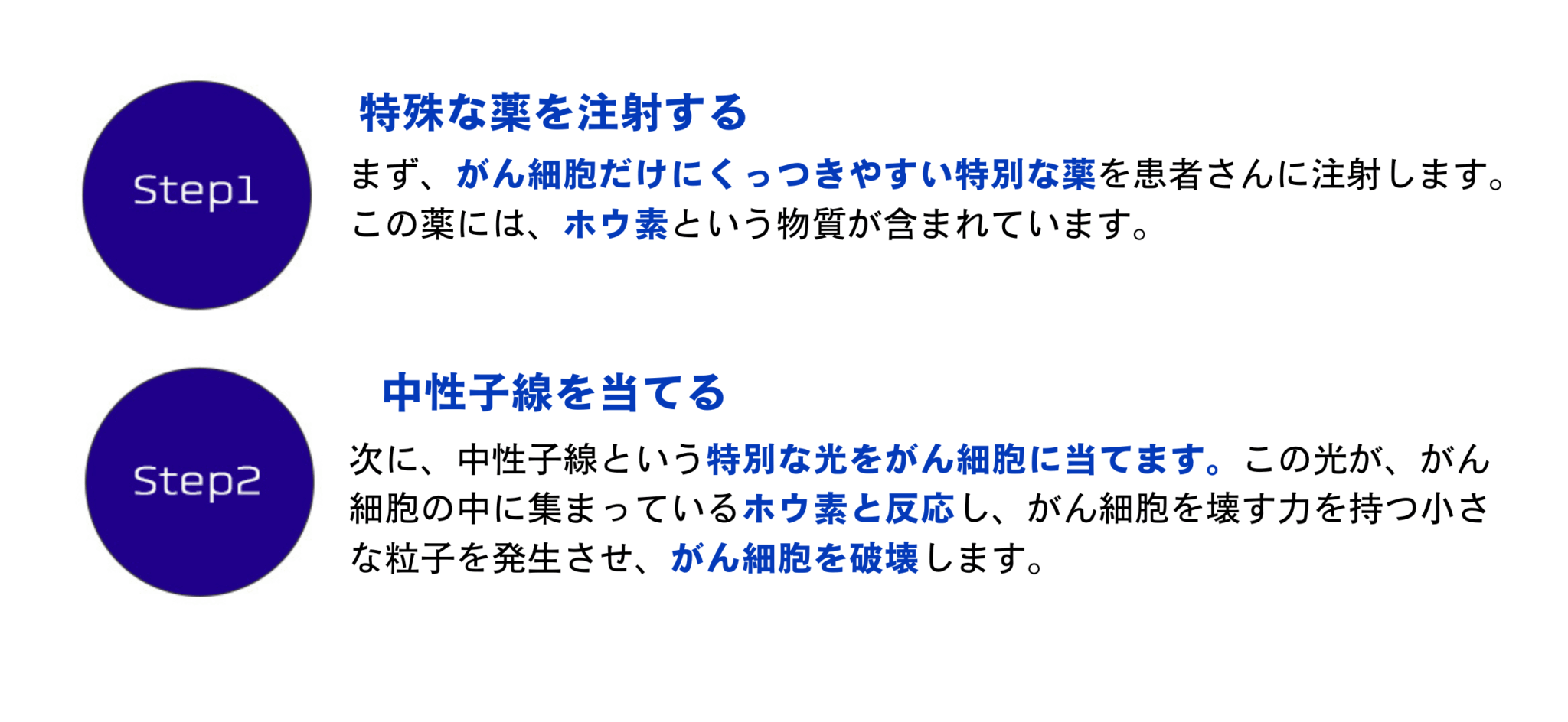 BNCT（ホウ素中性子捕捉療法）とは | 日本福仕匯銀ホールディングス株式会社